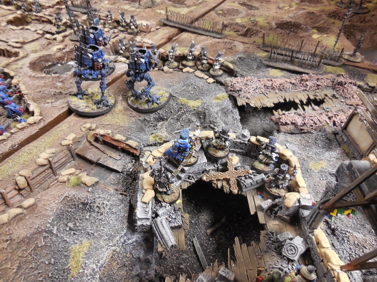 Fawcett Avenue Conscripts: Trench Warfare - 40K Style!