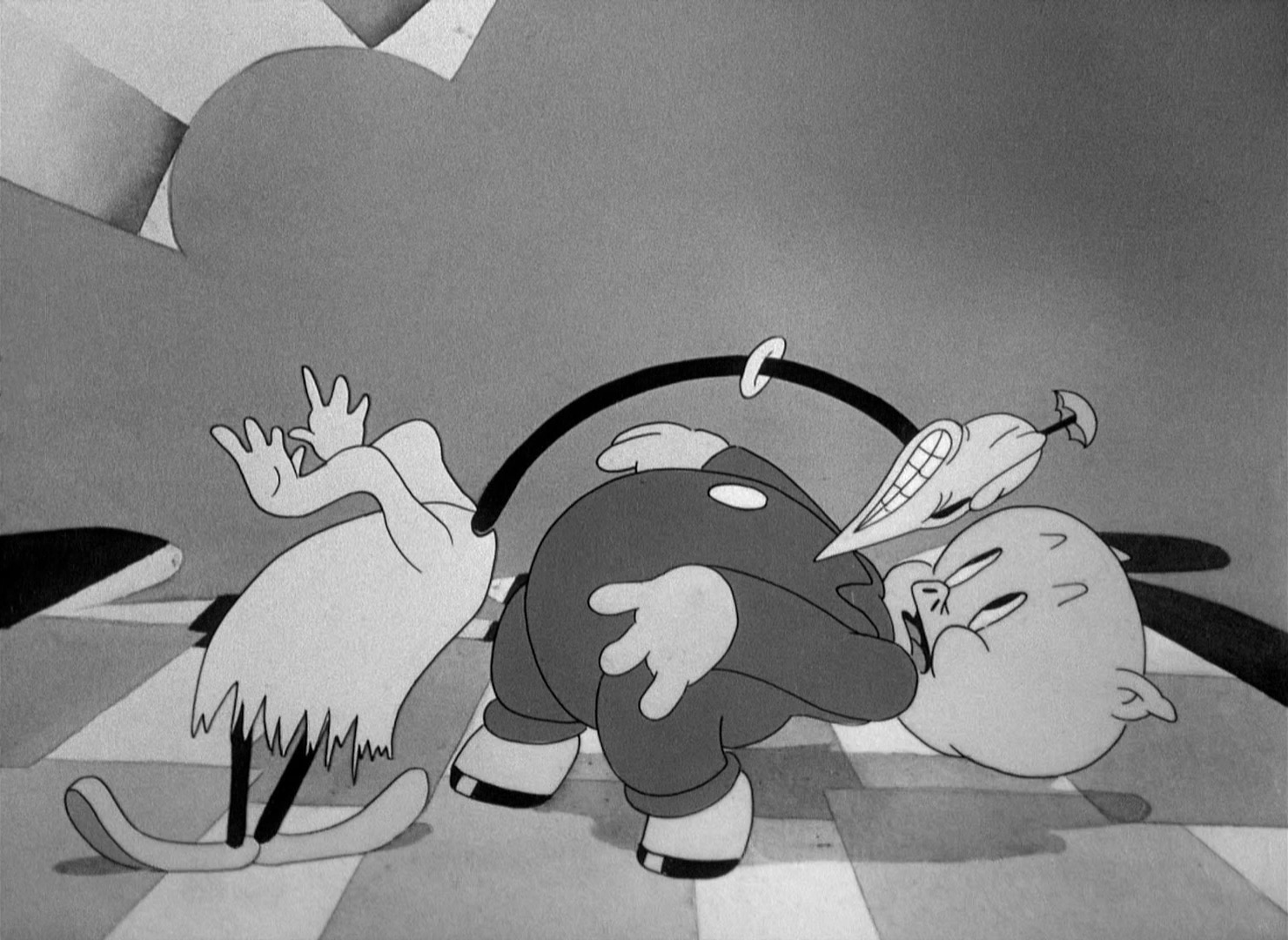 "Porky in Wackyland" - cartoon characters