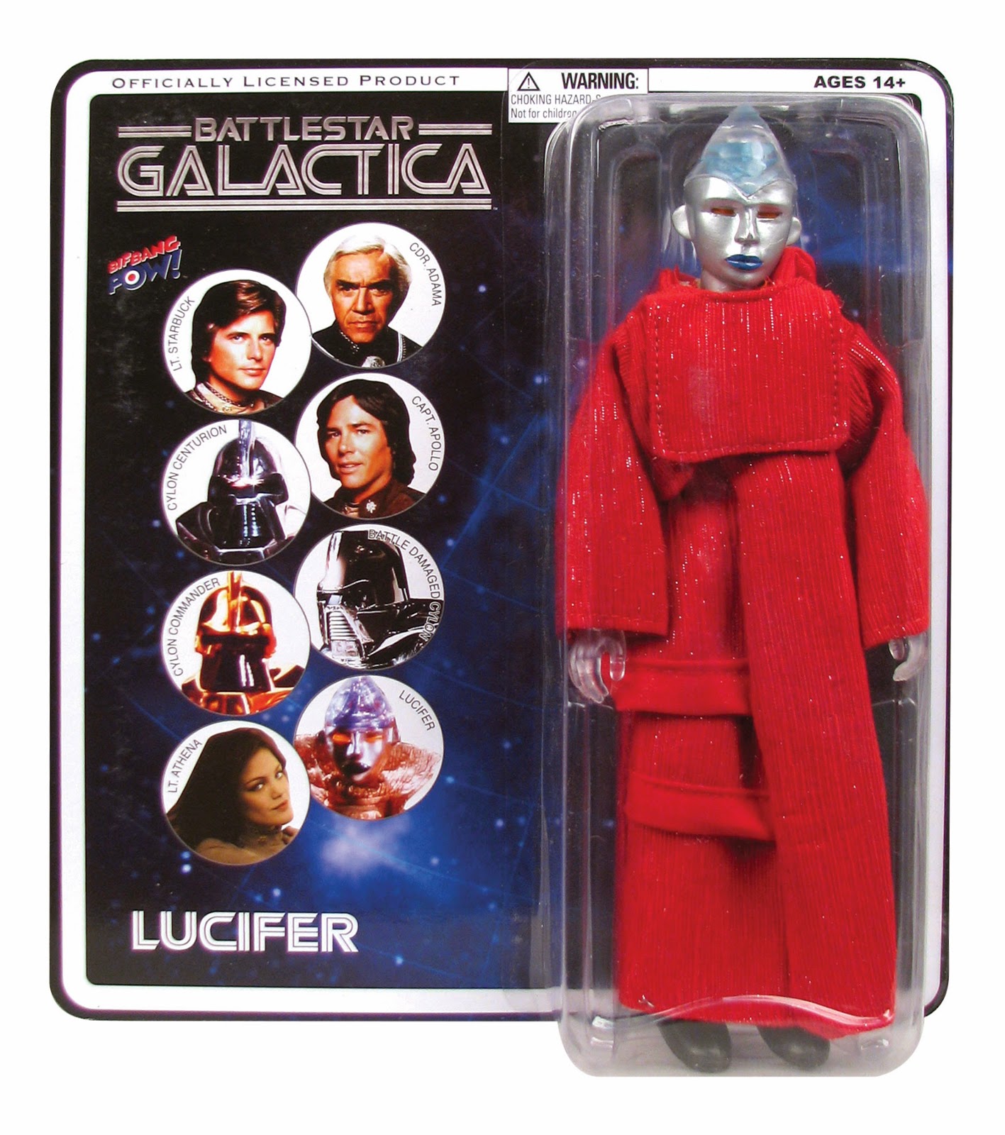 Battlestar Galactica Lucifer and Lt. Athena Action Figures