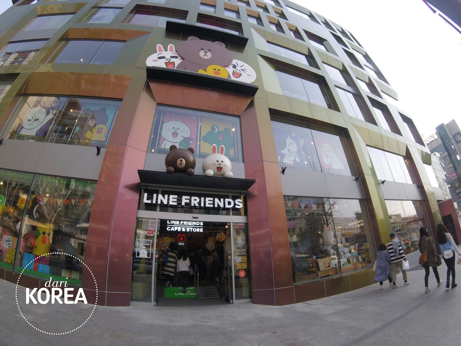 Untuk Kamu #dariKorea: Jalan-jalan ke Line Friends Flagship Store di ...