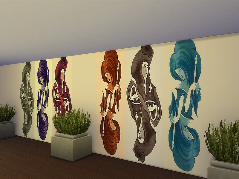 Sims 4 CC's - The Best: Walls by Ineliz