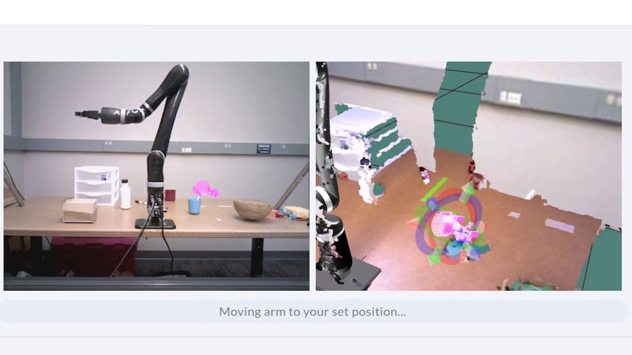 Controlling a Robot is Now as Simple as Point and Click | Mono-live
