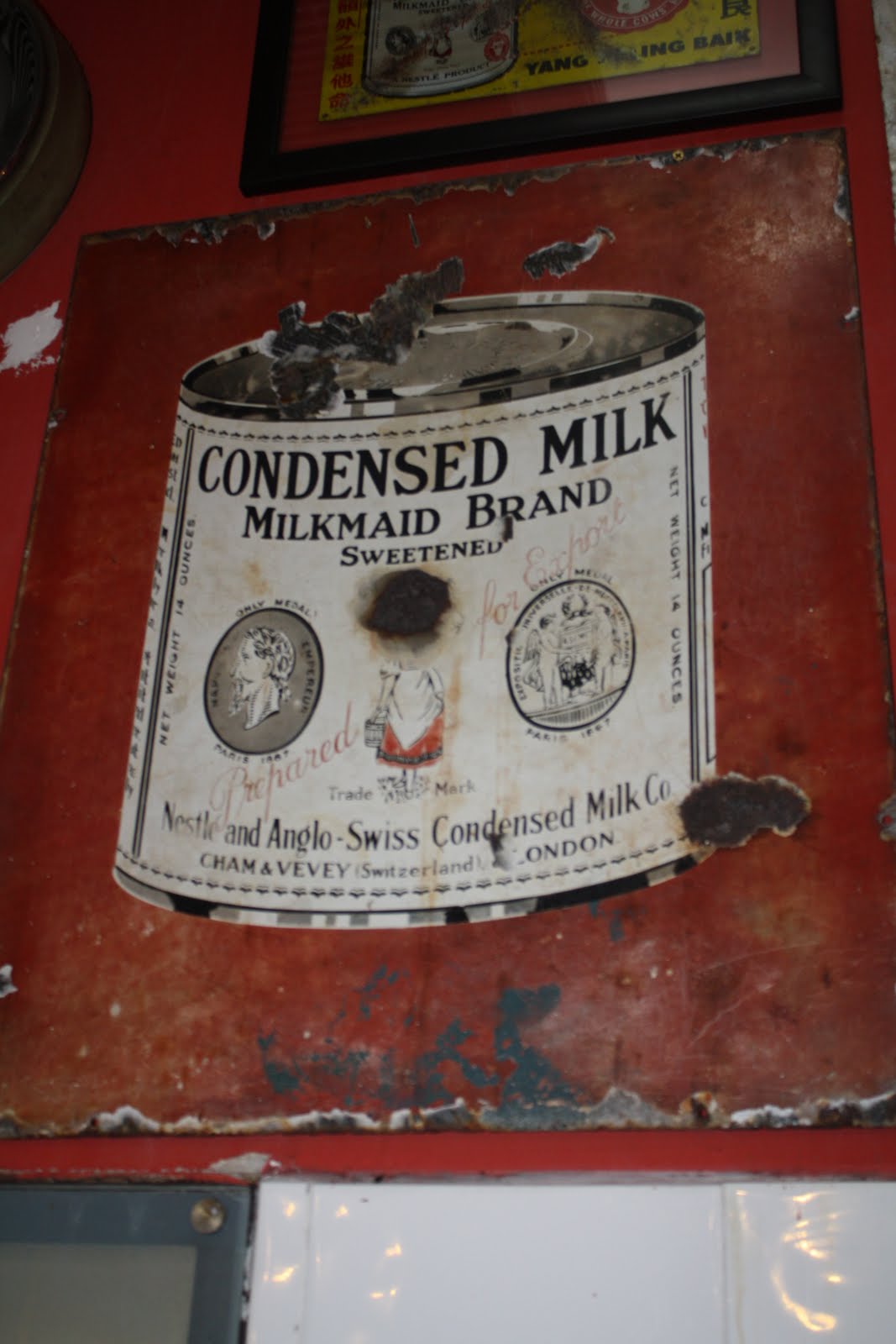 GALERI GUMBIRA: MILKMAID BRAND SIGN COLLECTIONS