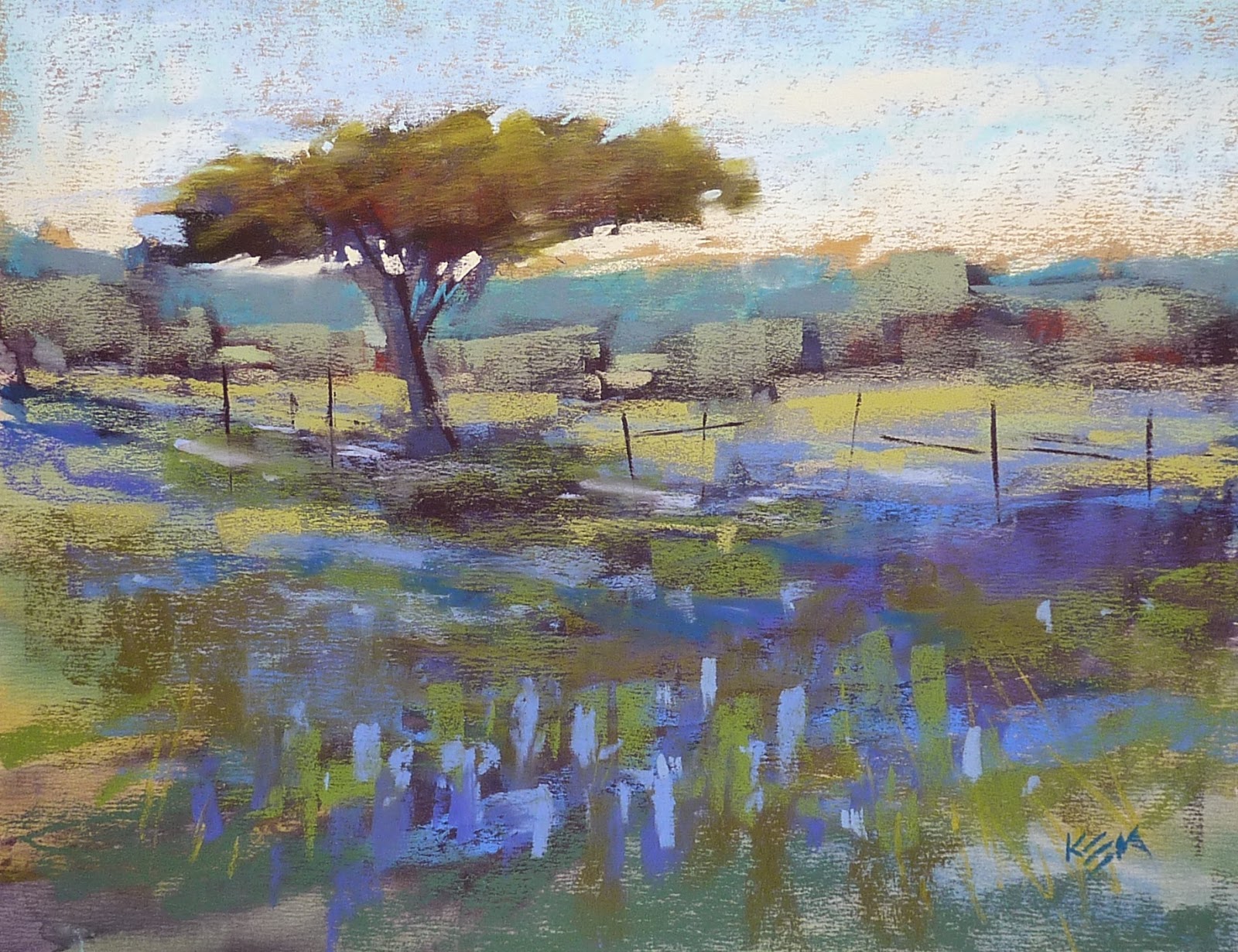 Painting My World: My Tip for Seeing Composition in Nature