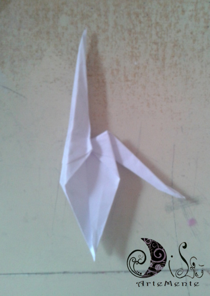 DiLù Artemente: Modello & Creo . . . Origami Gru Tutorial. Parte II