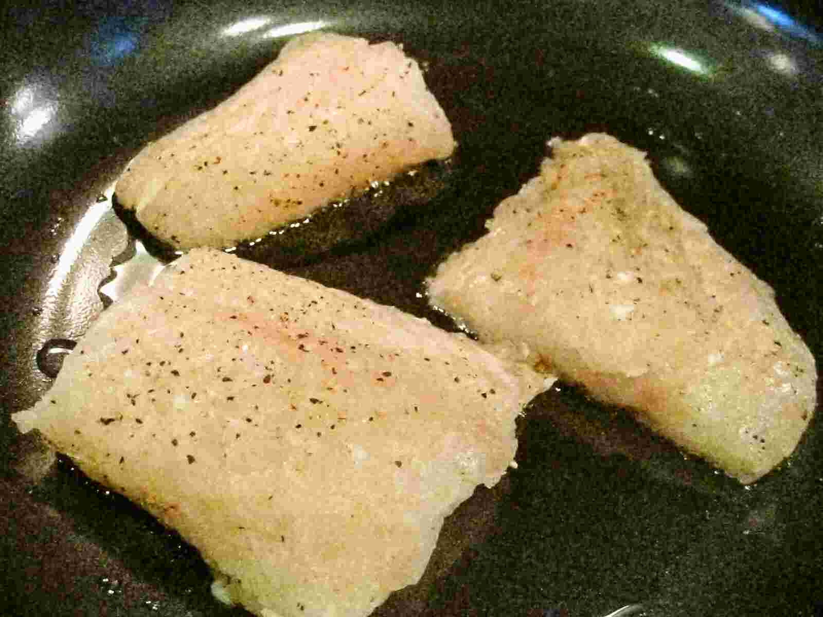 Recipes for Tom: Sakana no sotee, ume-shiso soosu / fish saute with ...