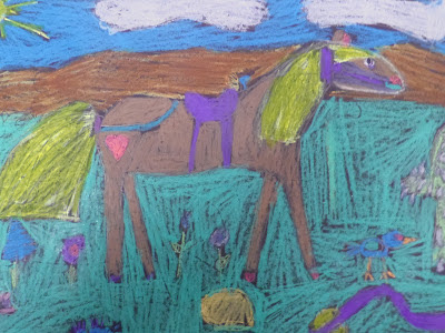 Art Kids of Benavidez Elementary: Let's Rodeo - 2013