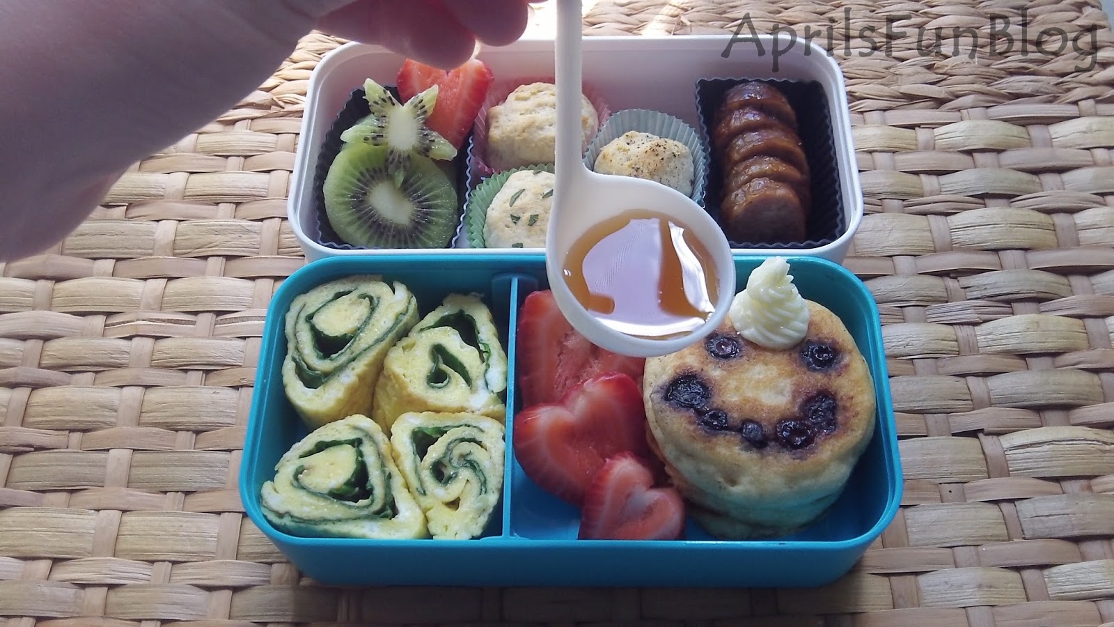April's Fun Blog: Pancake Breakfast Bento Box