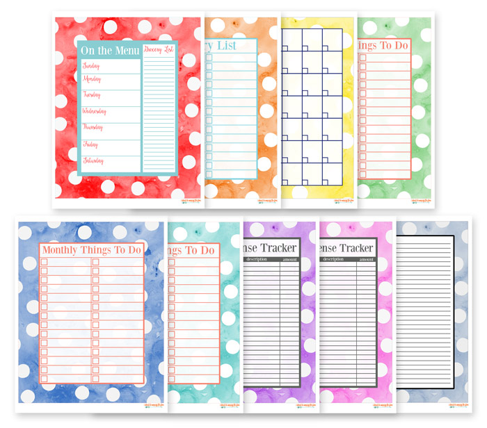 i should be mopping the floor: Free EXCLUSIVE Organizational Printables