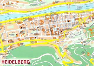 Projek Satu Dunia (One World Project)™: Germany - Map of Heidelberg