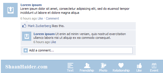 HOW TO : Create Custom Facebook Wall Posts and Status | Geeky Stuffs