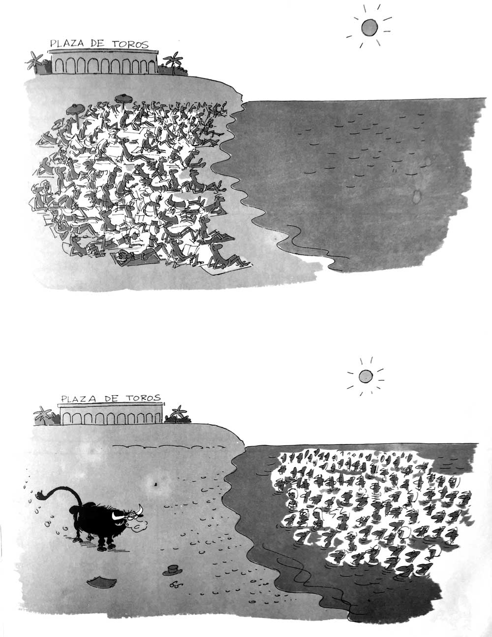 ECC Cartoonbooks Club: Le Petit Monde de Pat Mallet / Wie das Leben so ...