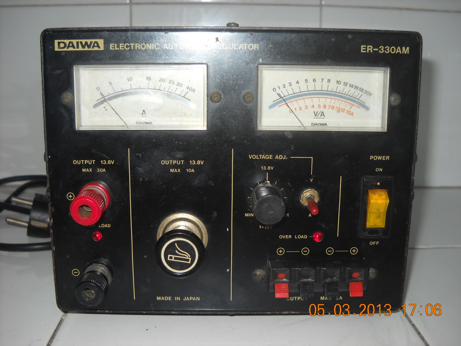 Sinar Agung ( Y C 2 V D I ): PS DAIWA ER 330 AM - BUILT UP ( TERJUAL COD )