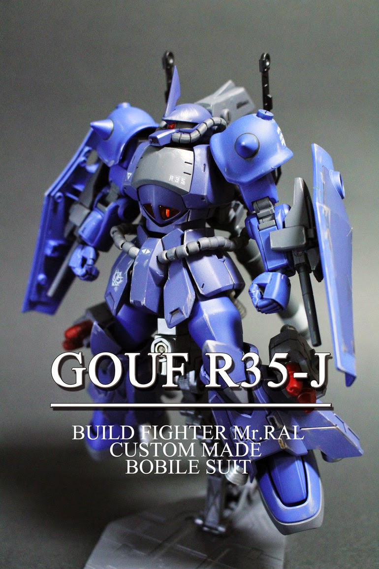 Custom Build: HGBF 1/144 Gouf "R35-J"