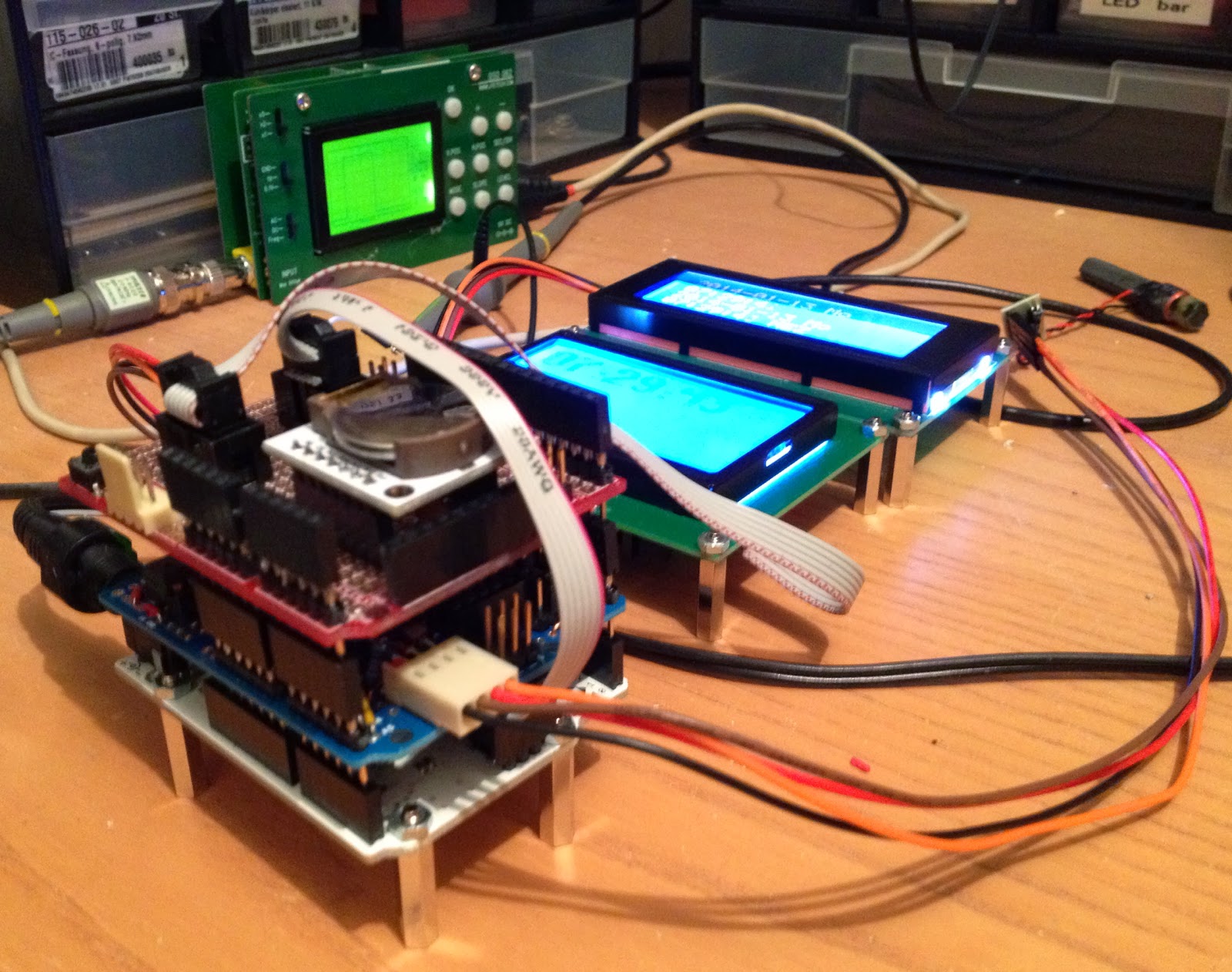 THD Arduino Projekte: Arduino DCF77 mit GLCD 128x64 Display