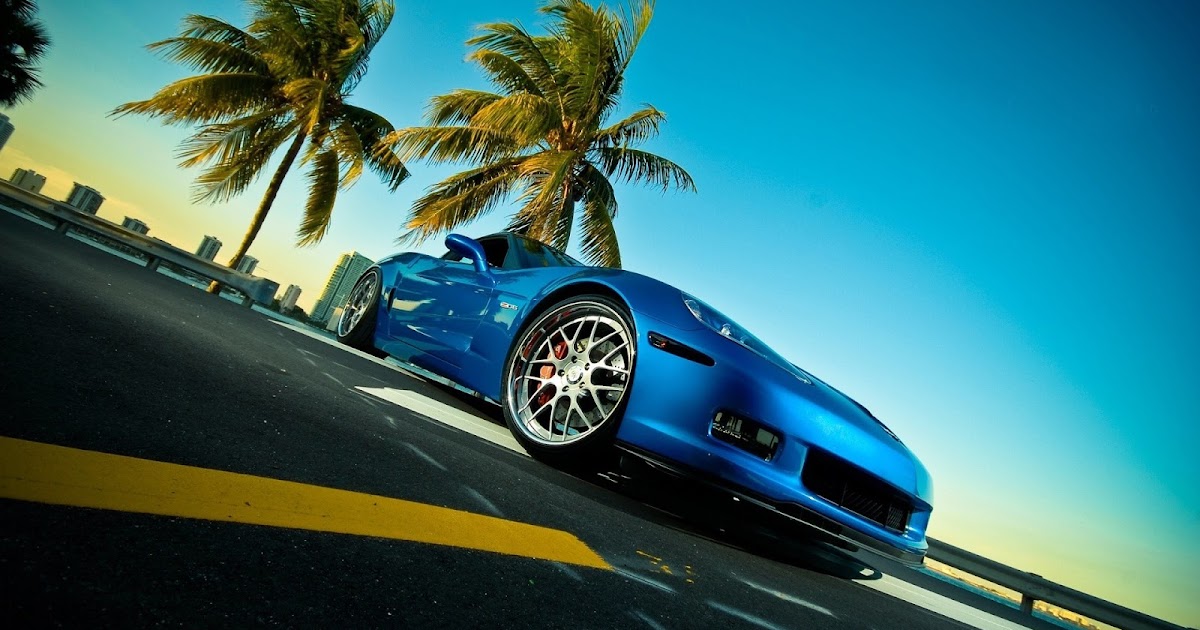 Wallpapers autos azules pack 4