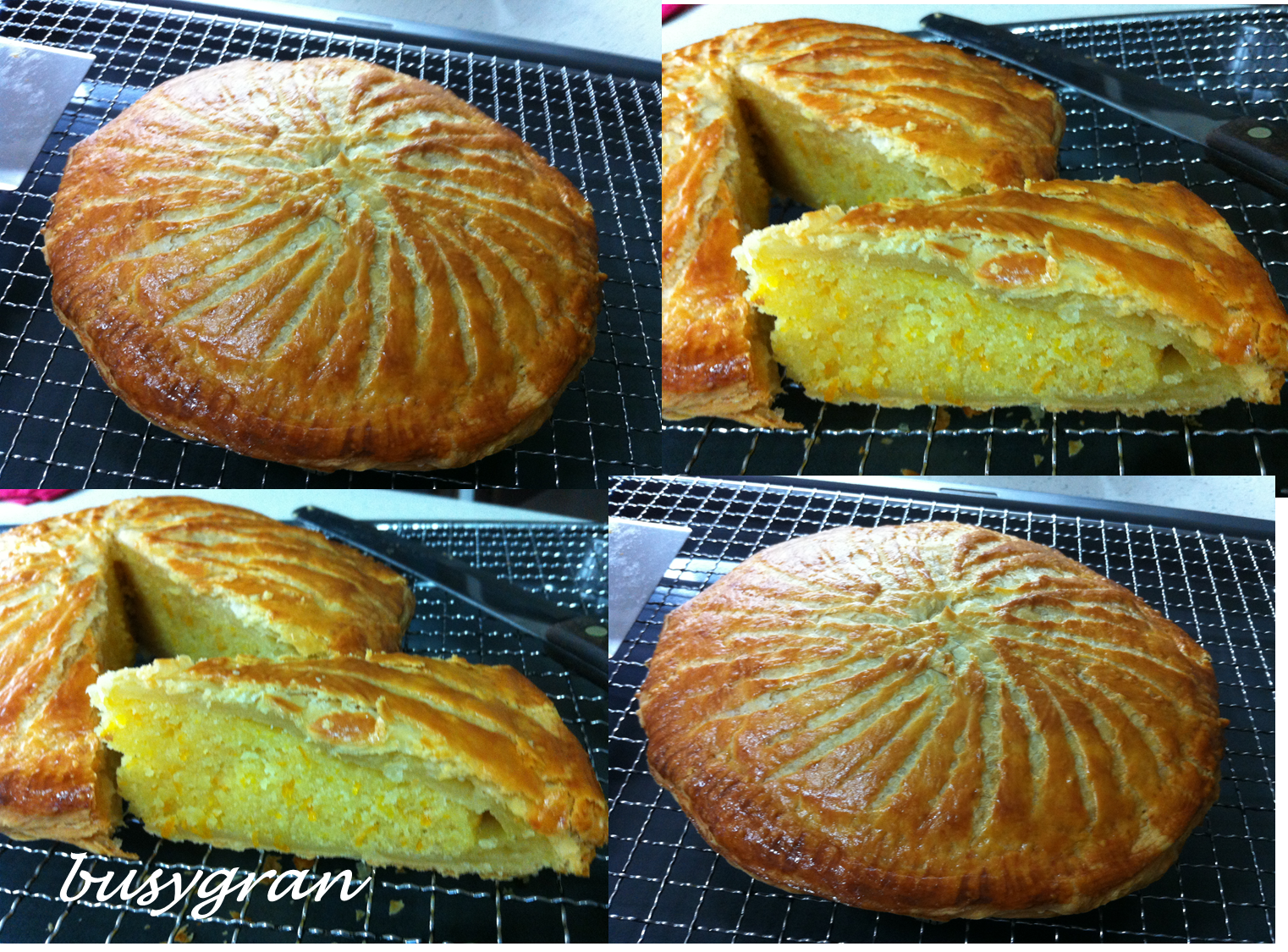A Busy Gran's Kitchen: Orange Almond Pithivier