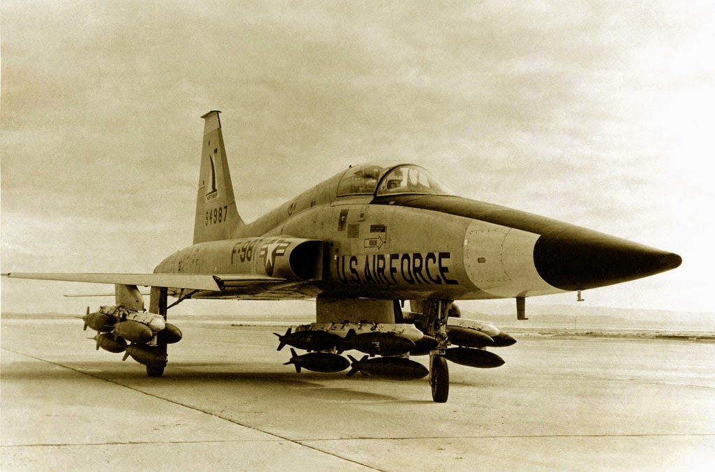 Blog de Aviones de Caza y Ataque: Northrop F-5 Freedom Fighter y Tiger II