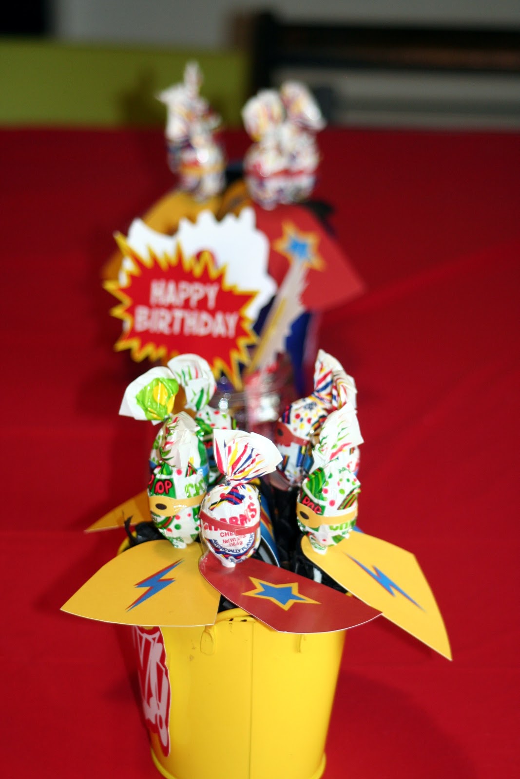 Circles Of Sunshine: Super Hero Birthday Party