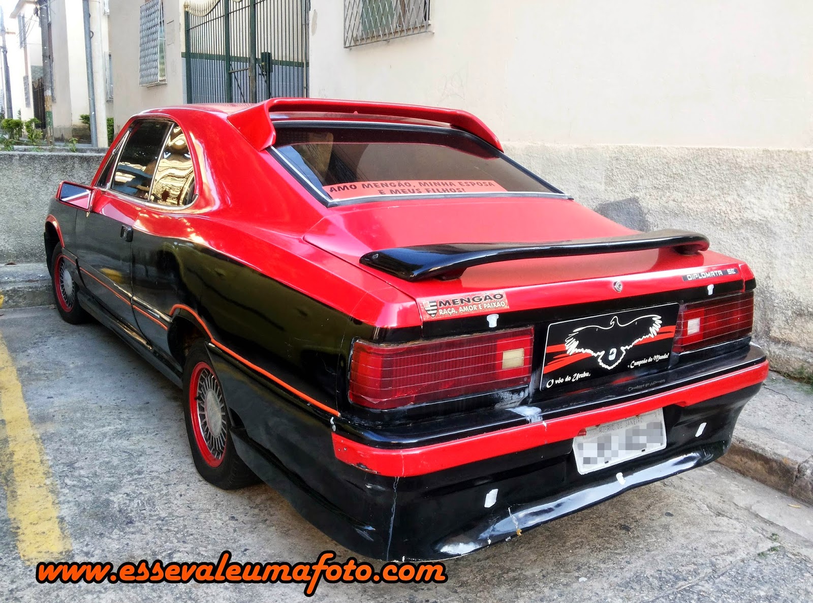 Registros Automotivos do Cotidiano: Chevrolet Opala Diplomata Cupê 1982