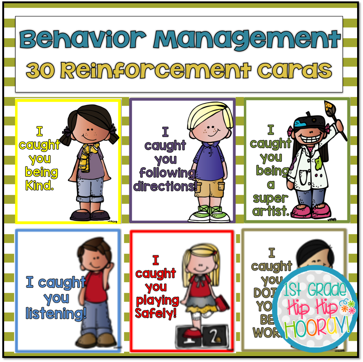 1st Grade Hip Hip Hooray!: Behavior Management...Building Positive ...