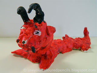 Use Your Coloured Pencils: Clay Chinese Dragons