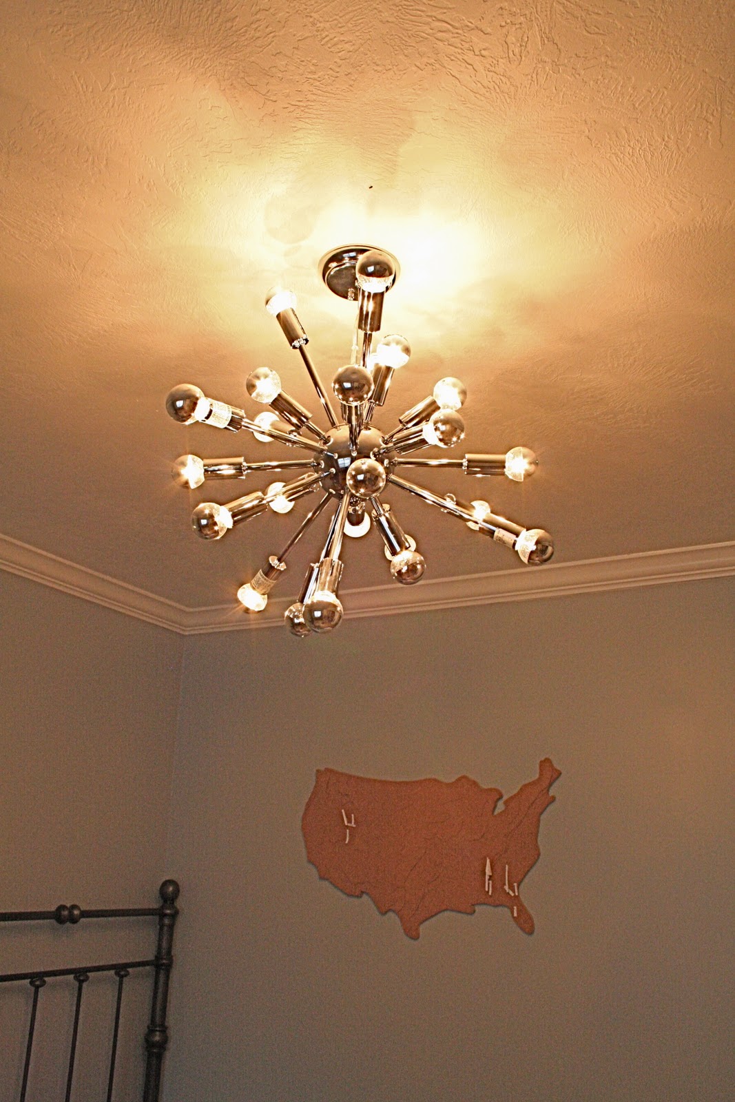design dump: "exploding death star" chandelier