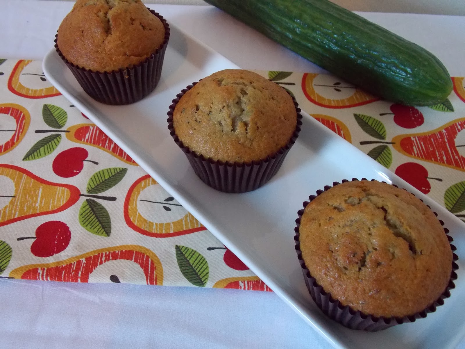 Pearls of baking: Cucumber muffins