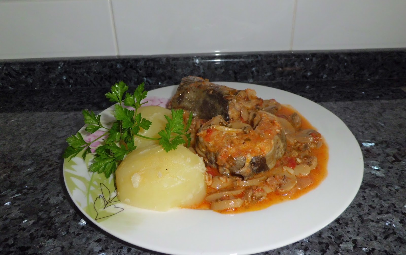 O Cantinho da Naica: Safio com cogumelos e natas ( Receita de minha ...