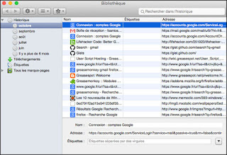 Afficher historique google - Astucesinformatique