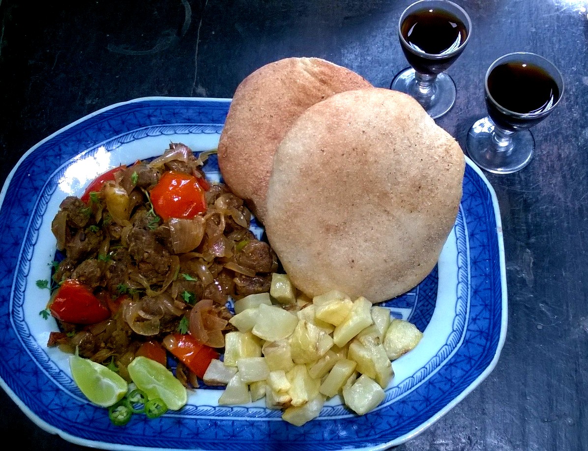 Beef Chilli Fry | Goan Food Trail