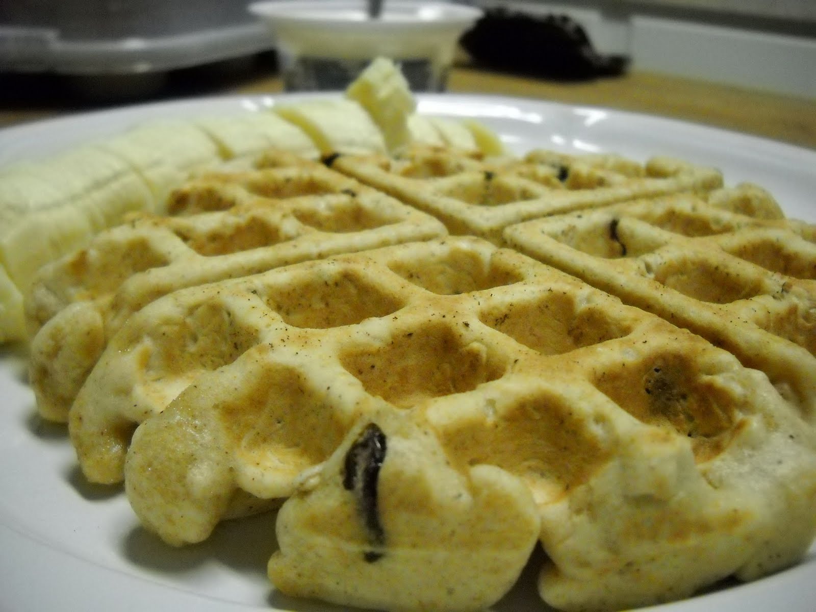 Waiting to Rise: Waffle Wednesday: National Championship Oatmeal Waffles