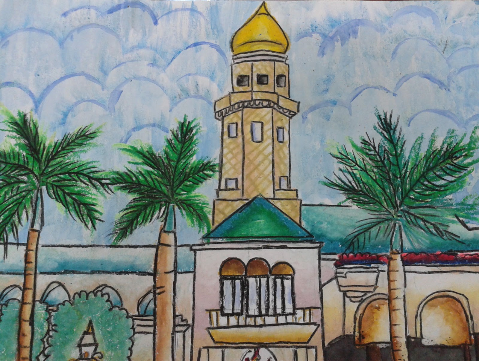 Dunia Seni Visual: Lawatan ke Istana Alam Shah, Klang