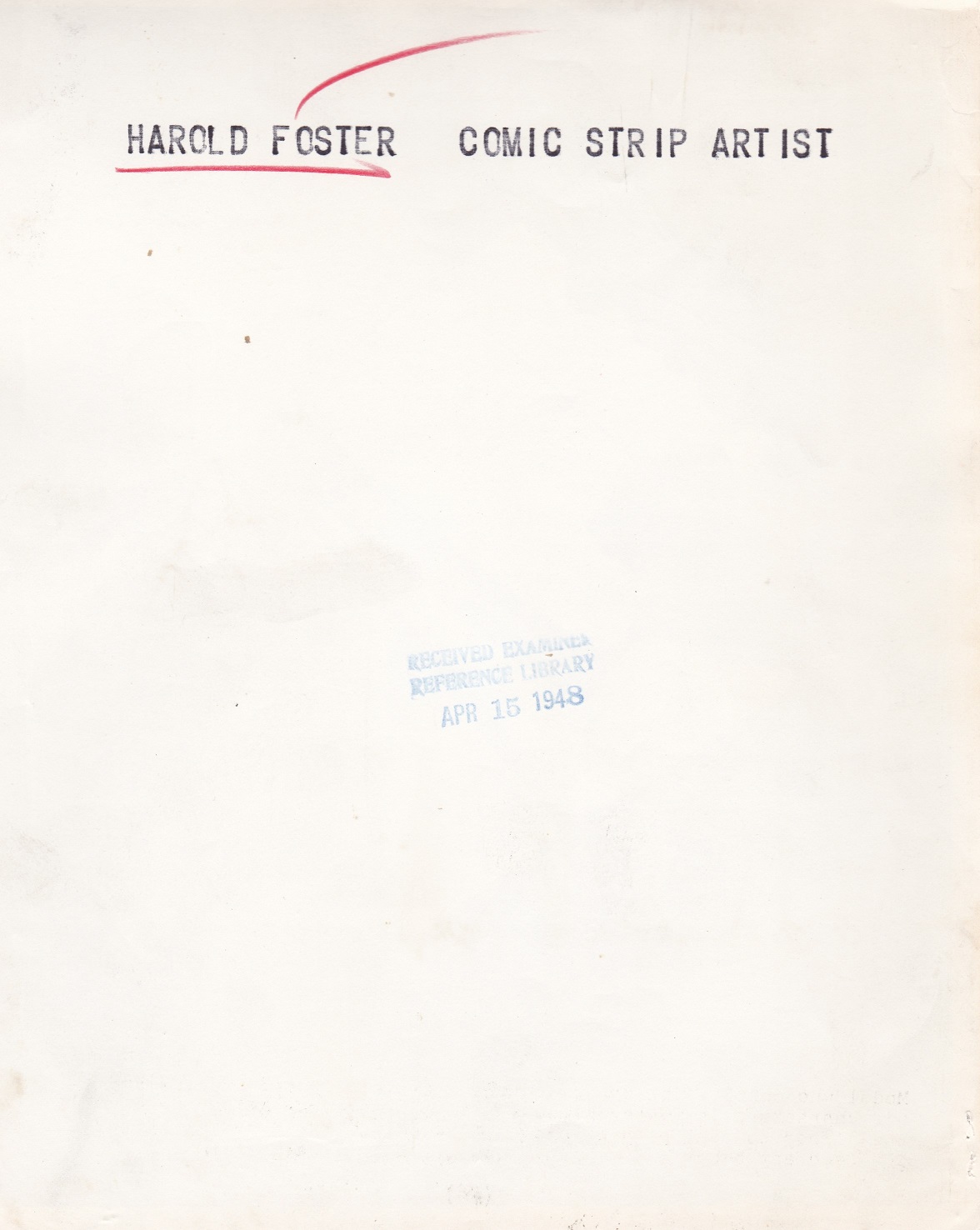 ARTE STRIP: FOTOS DE HAL FOSTER