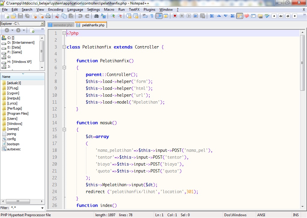 Game Free: Cara Menambahkan Plugin Explorer Di Notepad++