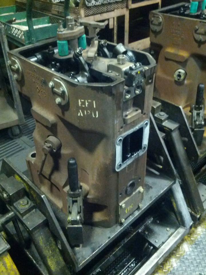 Industrial History: Power Assemblies for Locomotive Diesel Engines