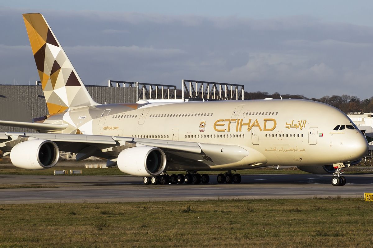 Etihad Airways Airbus A380-800 First Livery Aircraft Wallpaper 3893 ...