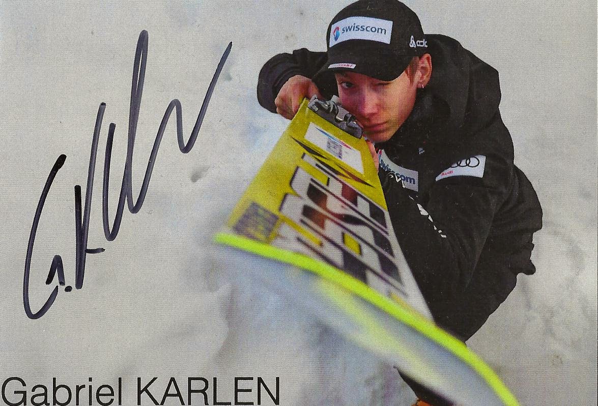 ciekawe podpisy i nie tylko ...: Gabriel Karlen