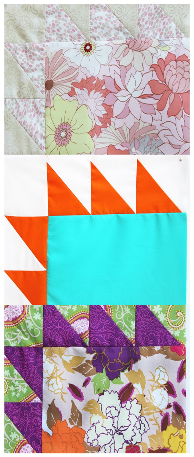 Pat Bravo Design : 1 block. 3 looks.