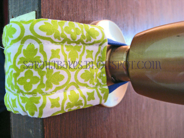 YAY! for baking!!!.... and crafts!: Door Latch Cover