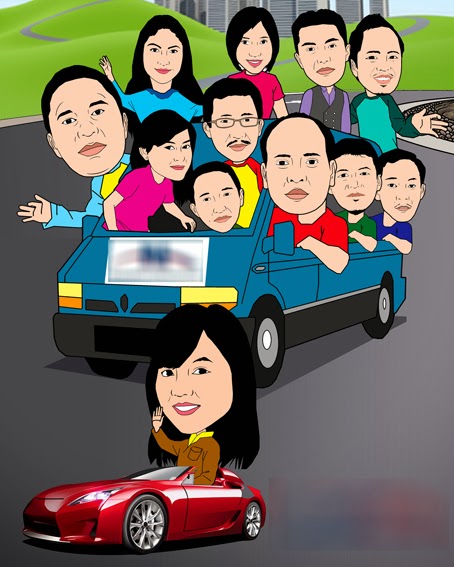 PESAN KARIKATUR MURAH: Karikatur Rame-rame Sekantor