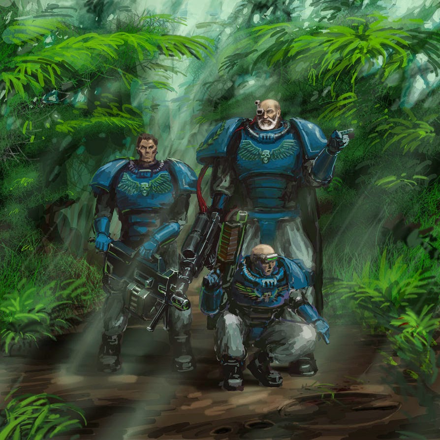 Fire Team Osiris(Halo) vs Space Marine Scouts(Warhammer 40k) | SpaceBattles