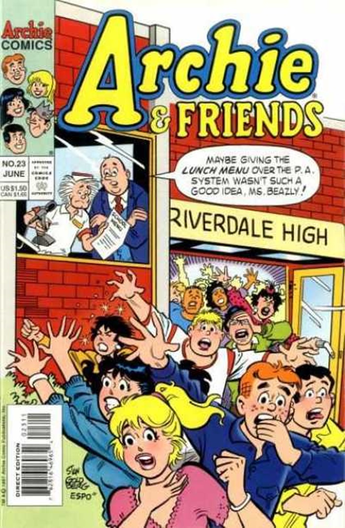 COVERS COMICS CAPAS DE GIBI E REVISTAS-archie-friends