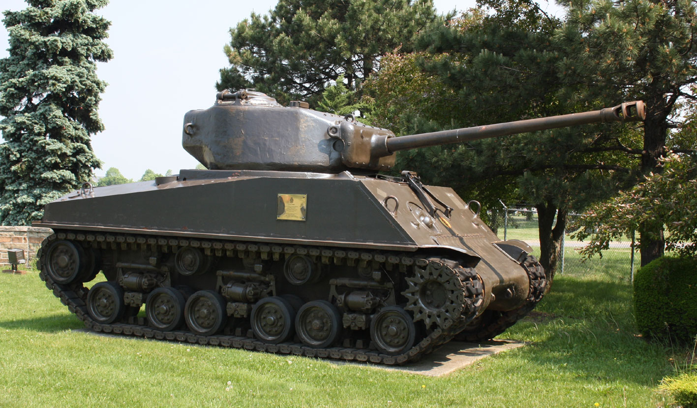 Progress is fine, but it's gone on for too long.: Tank M4A2 (Sherman)