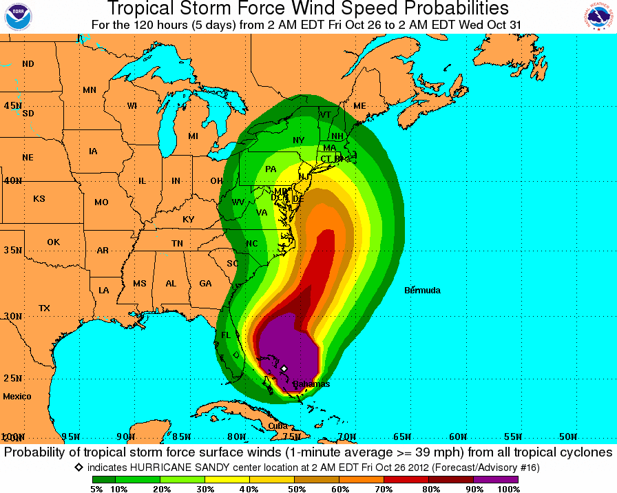 Scott Sabol's World of Weather: Hurricane Sandy Update #1 of 3- Impacts ...
