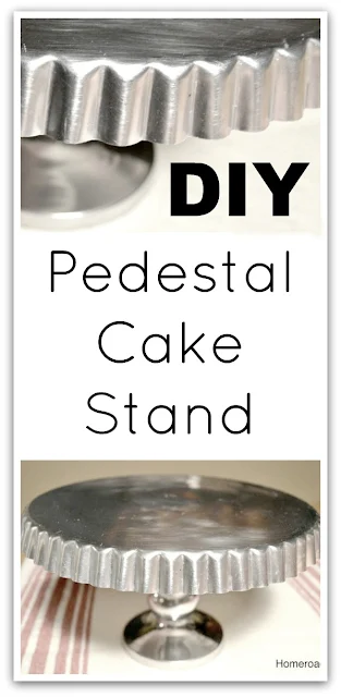 DIY Pedestal Cake Stand