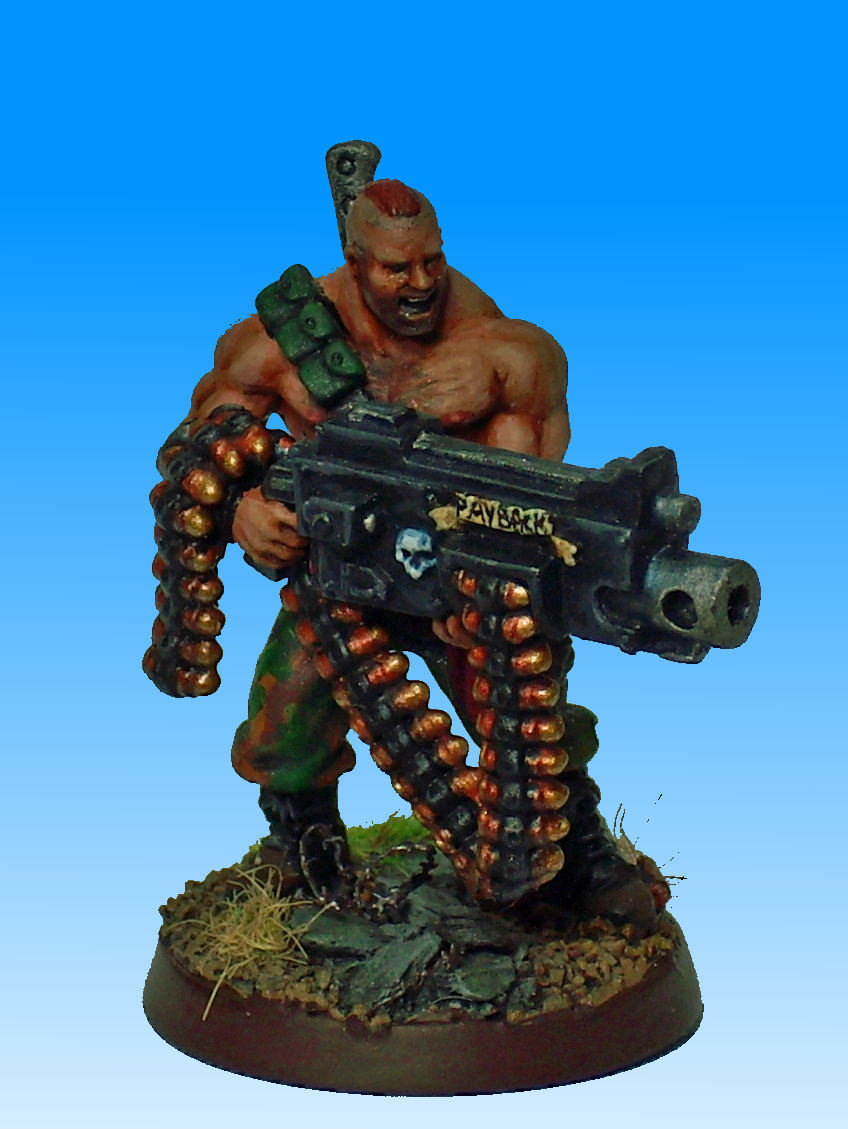 Pintominis blog, Painted miniatures 4u: Sargento armero Harker ...