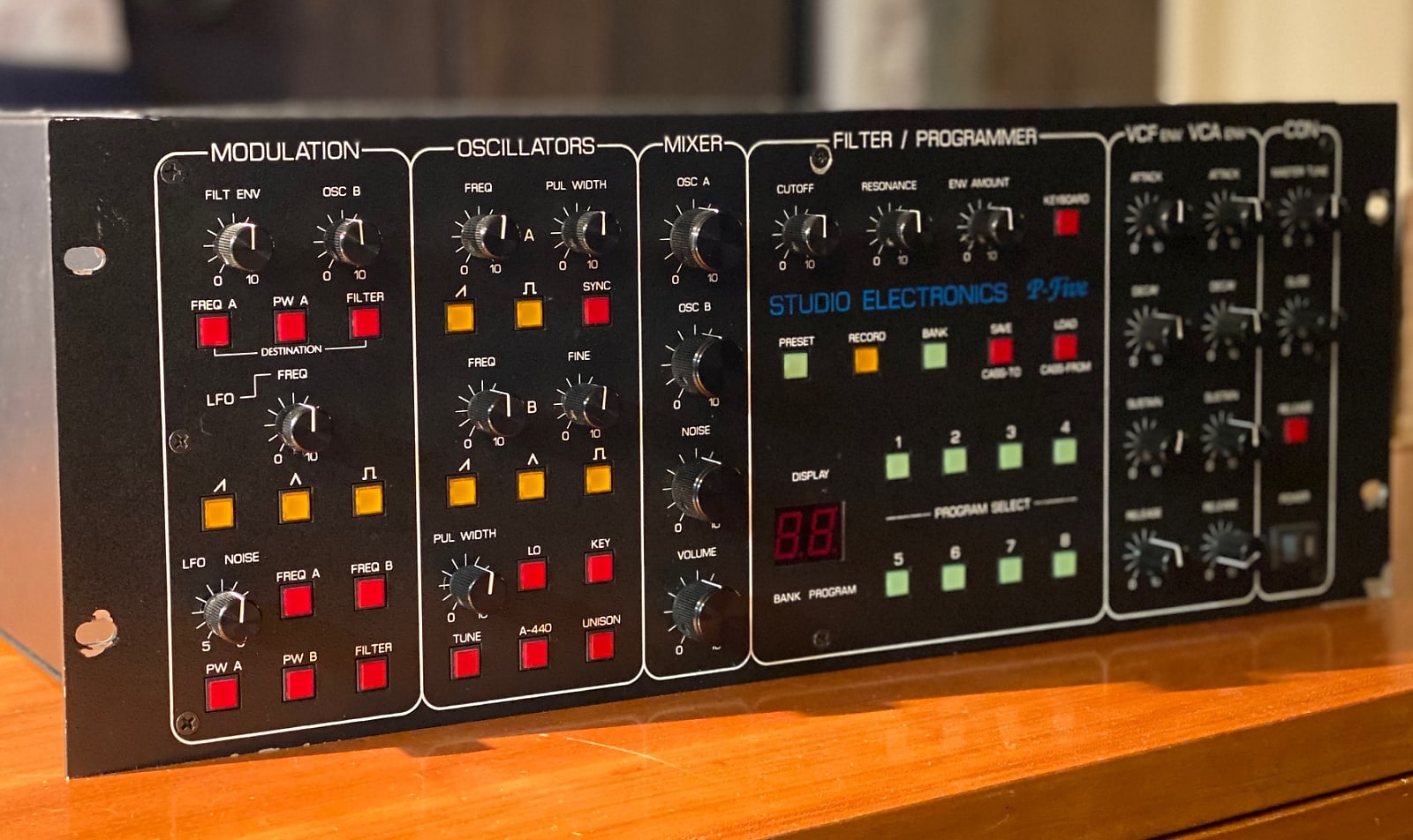 MATRIXSYNTH: STUDIO ELECTRONICS P-Five Rack Prophet 5