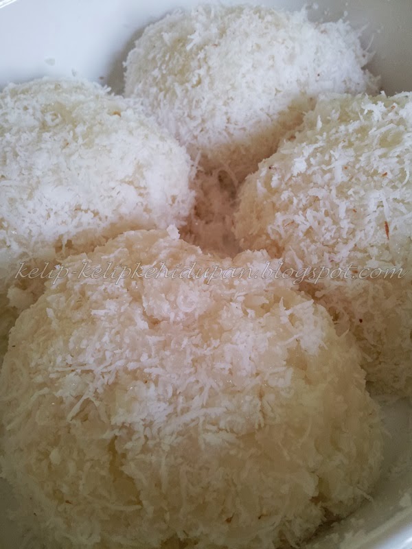 Kelip-kelip kehidupan...: Pulut Cawan Ikan Panggang