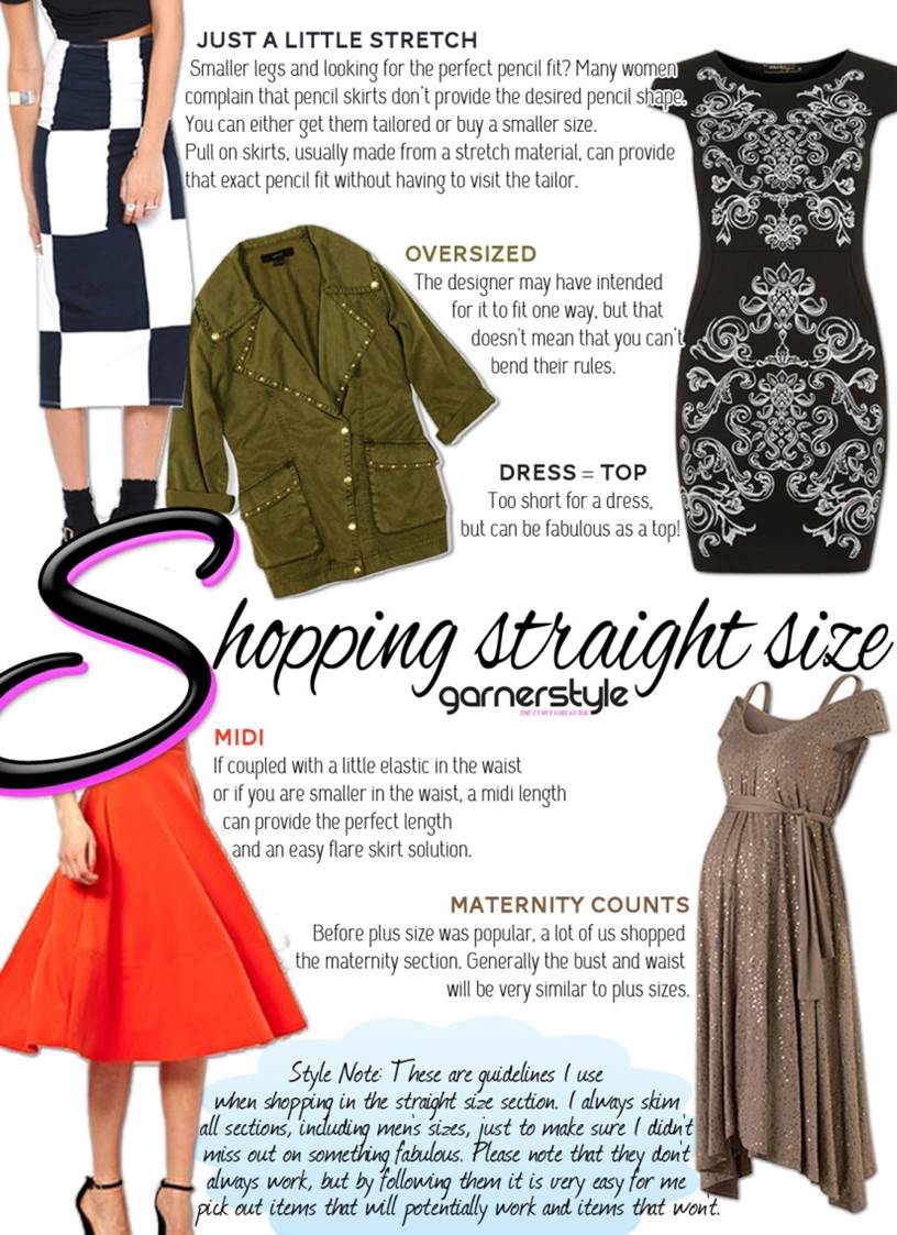 Shopping Straight Size - Garnerstyle